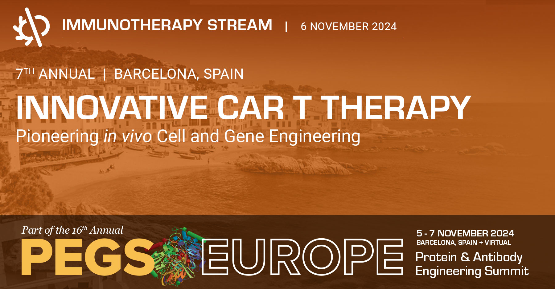 Innovative CAR T Therapy | PEGS Europe | 5-7 November 2024